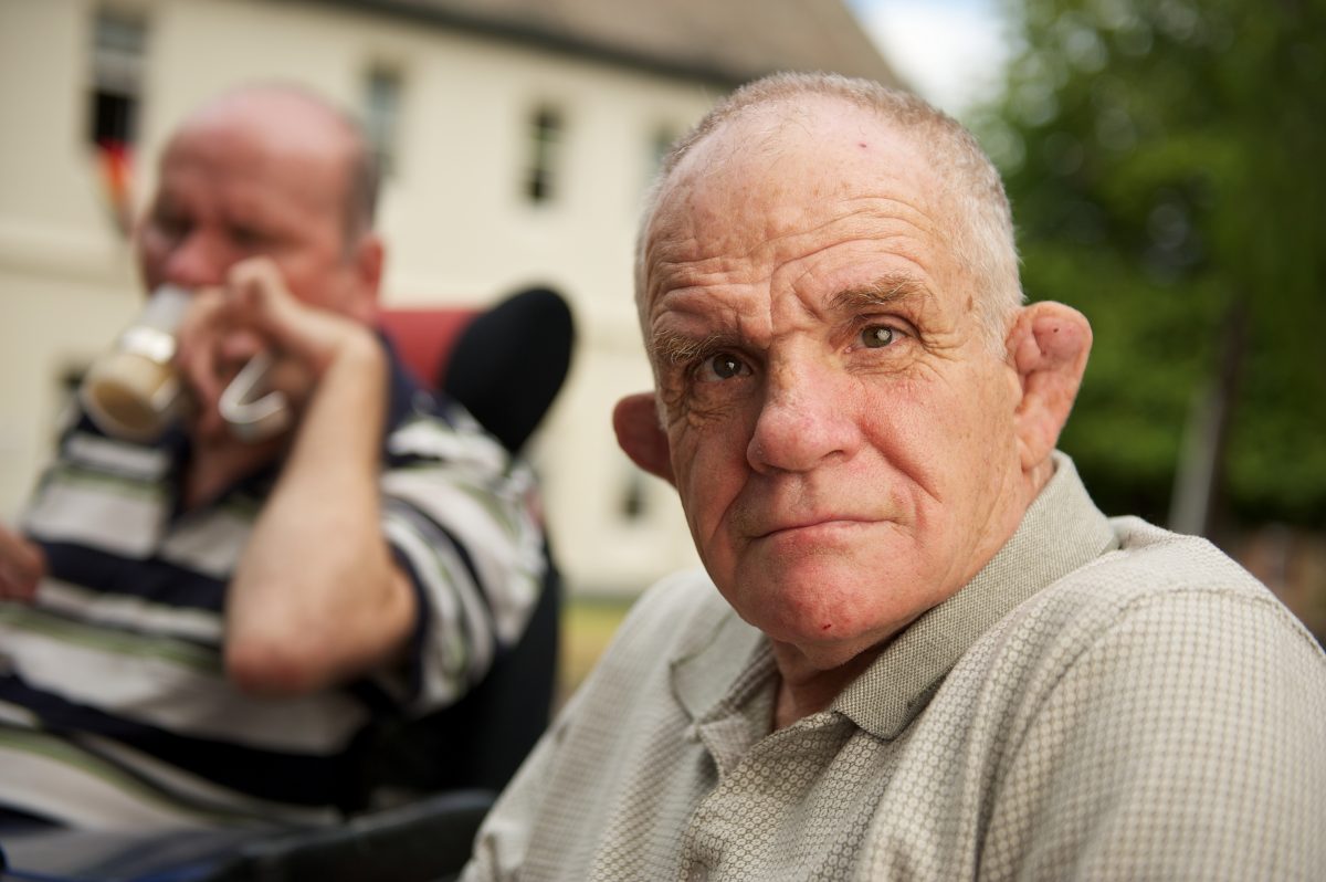 Man with an intellectual disability looking at the camera. | Maryland ...